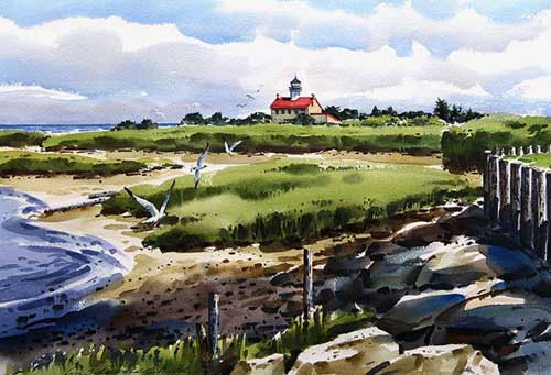 East Point Light | William Ressler A.W.S