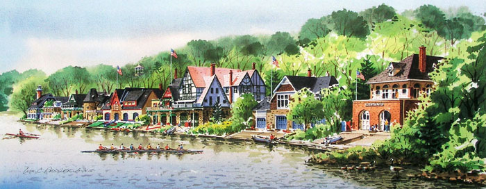 Spring Scullers | William Ressler A.W.S